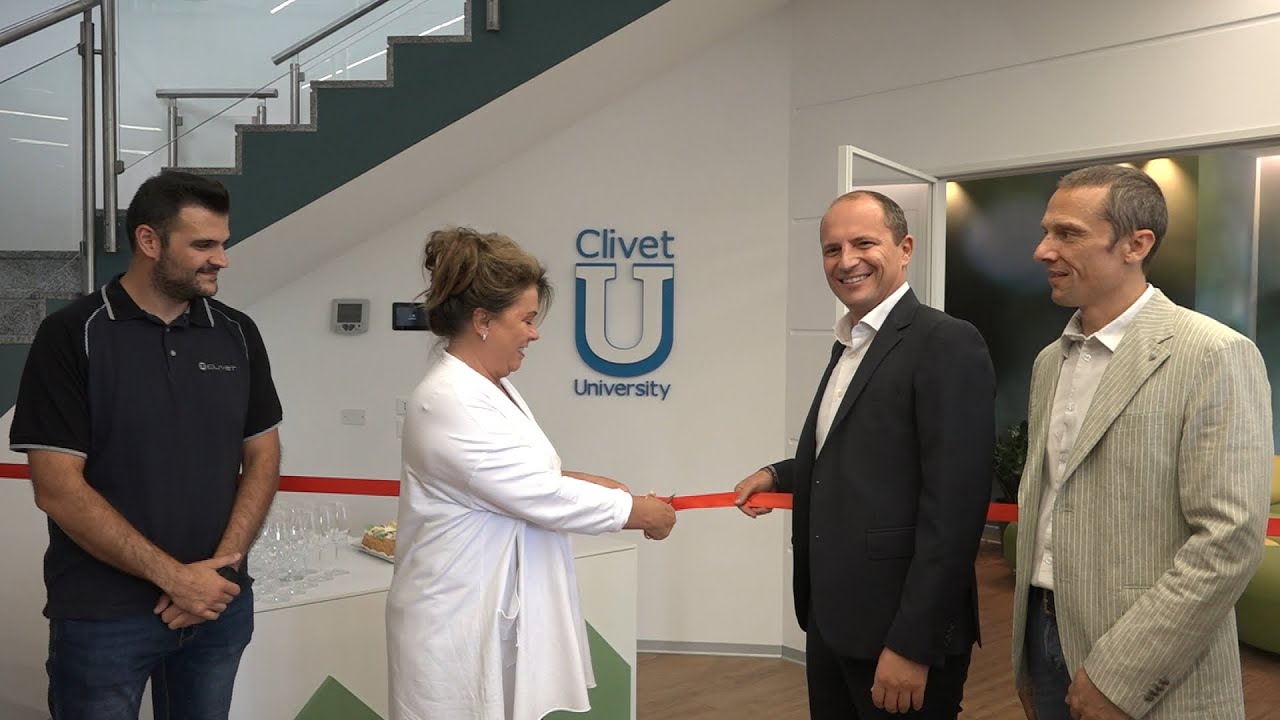 Inaugurata la nuova Clivet University - YouTube
