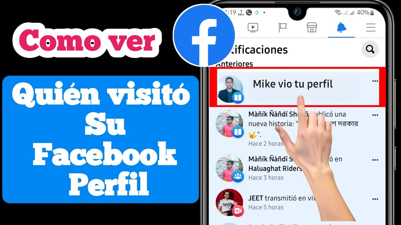 COMO SABER QUIEN REVISA MI PERFIL DE FACEBOOK 2023 🔥 - YouTube
