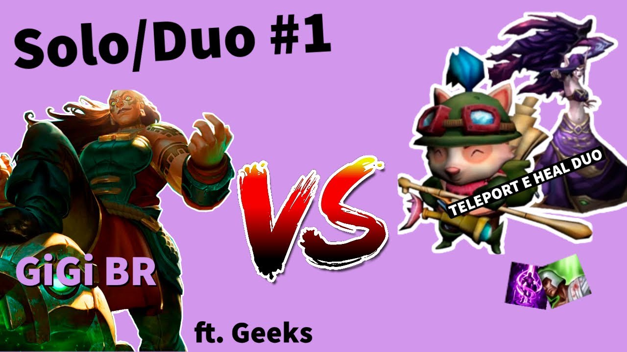 Solo/Duo #1 - GiGi BR vs Ranked BOT - YouTube