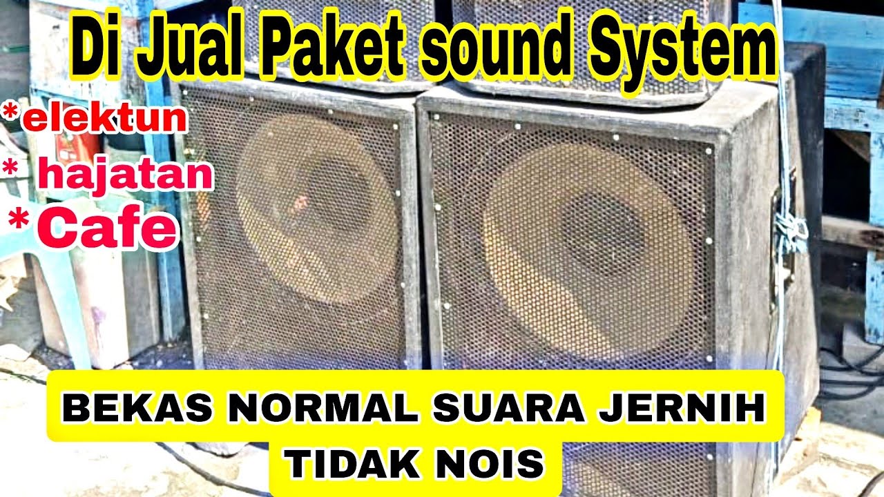 CARI JURAGAN BARU ‼️ PAKET SOUND SYSTEM 25juta ️ SIAP TANGGAPAN || BUAT ...