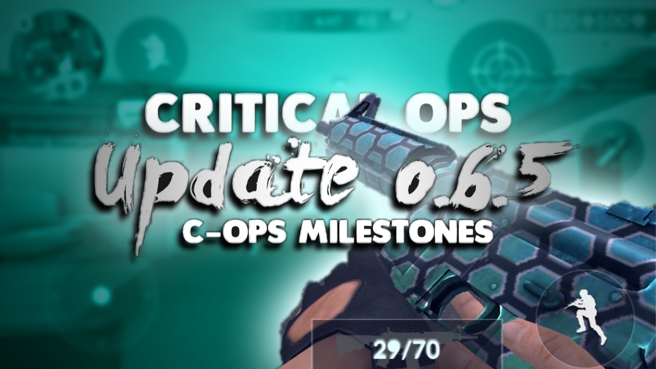 Critical Ops - Update 0.6.5 teasers (c-ops milestones!) - YouTube