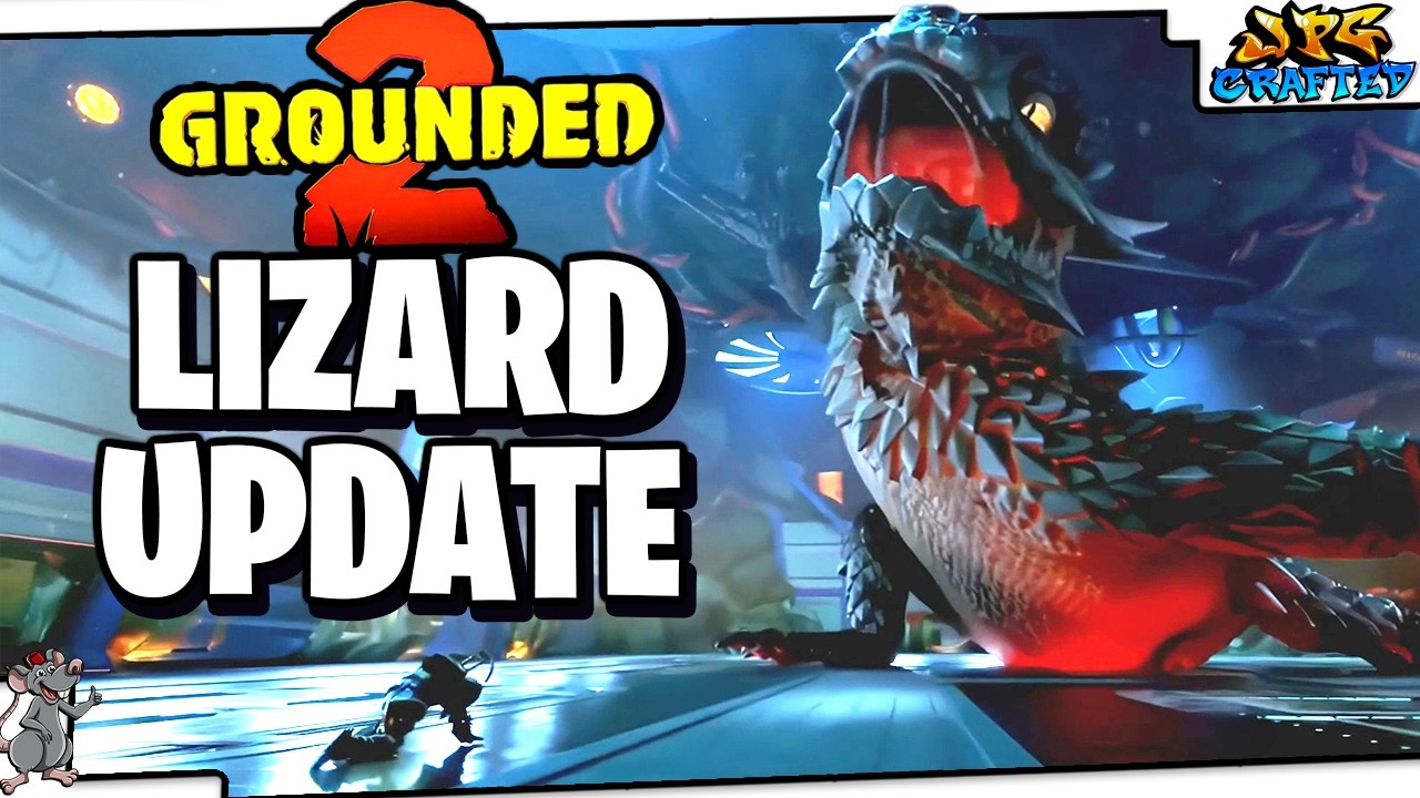 GROUNDED 2 LIZARD UPDATE Release! All New Weapons & Armor! Black Ant ...