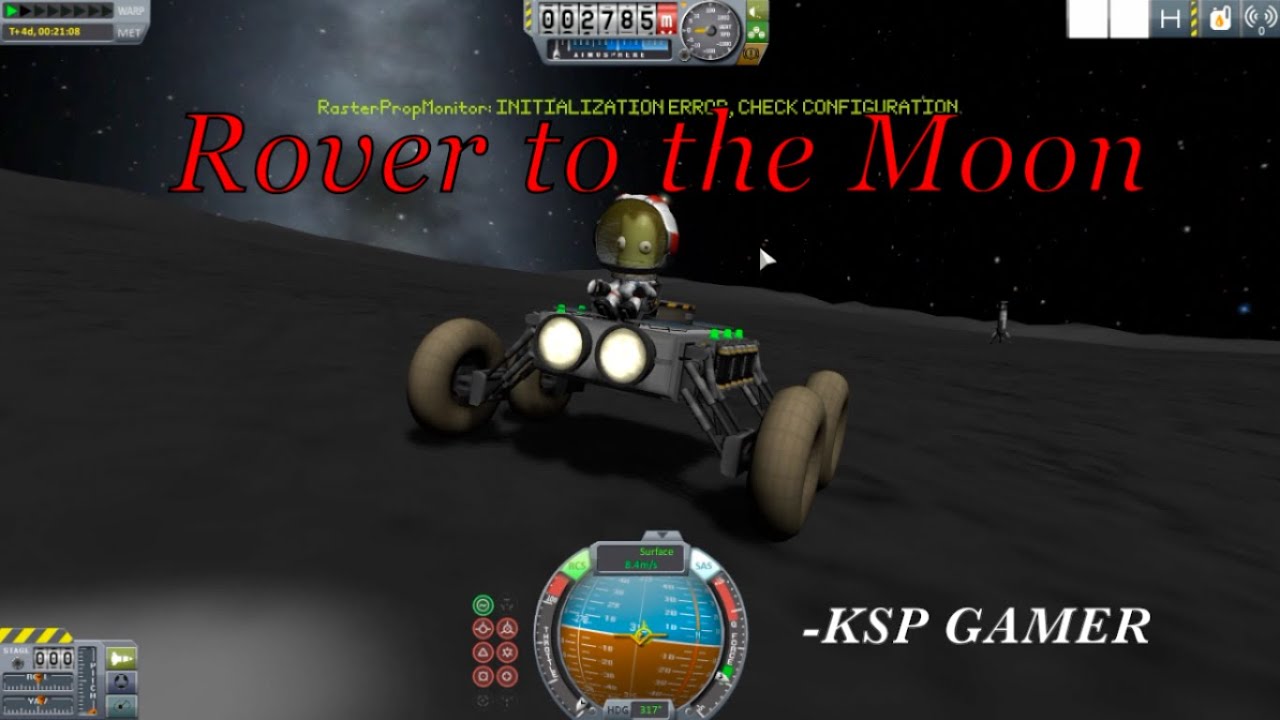 Rover to the Mun(Moon)-KSP - YouTube
