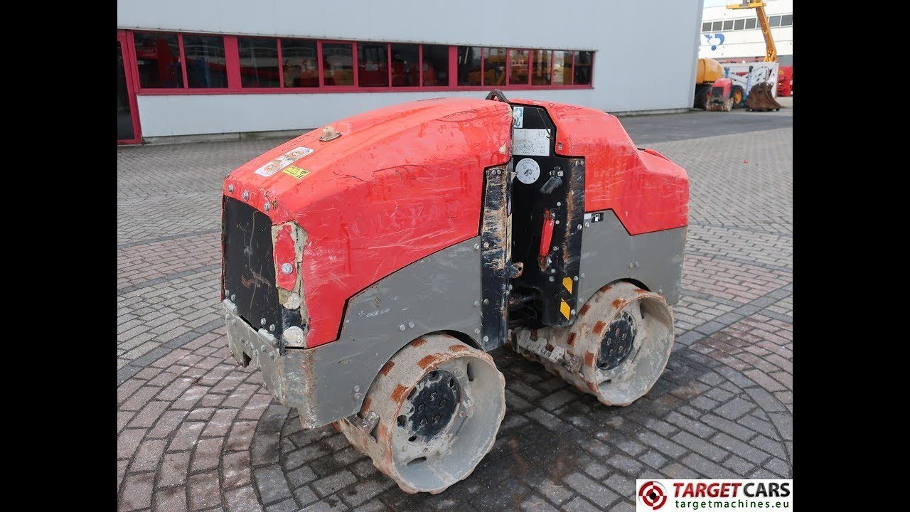 778320 AMMANN RAMMAX 1575 TRENCH COMPACTOR ROLLER 85CM 2014 1450KG ...