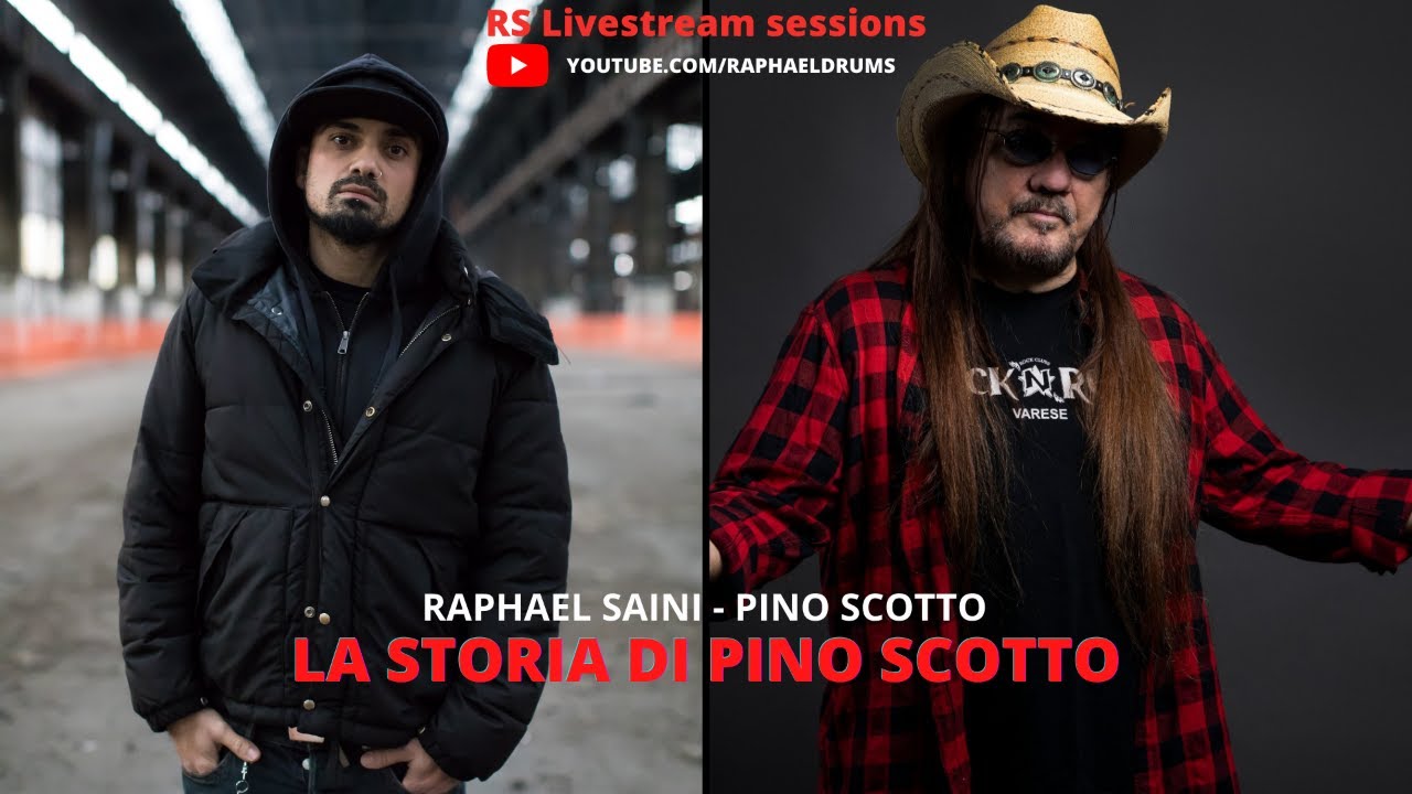 LA STORIA DI PINO SCOTTO - Raphael Saini livestream - YouTube