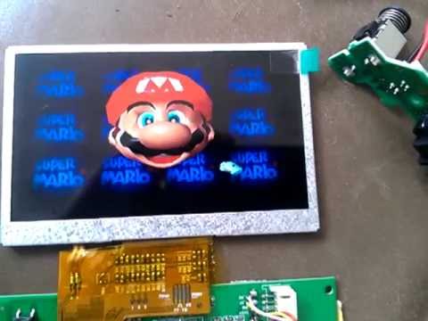 Cellenseres Gamecube Portable - Playing Super Mario 64 [On Work] - YouTube