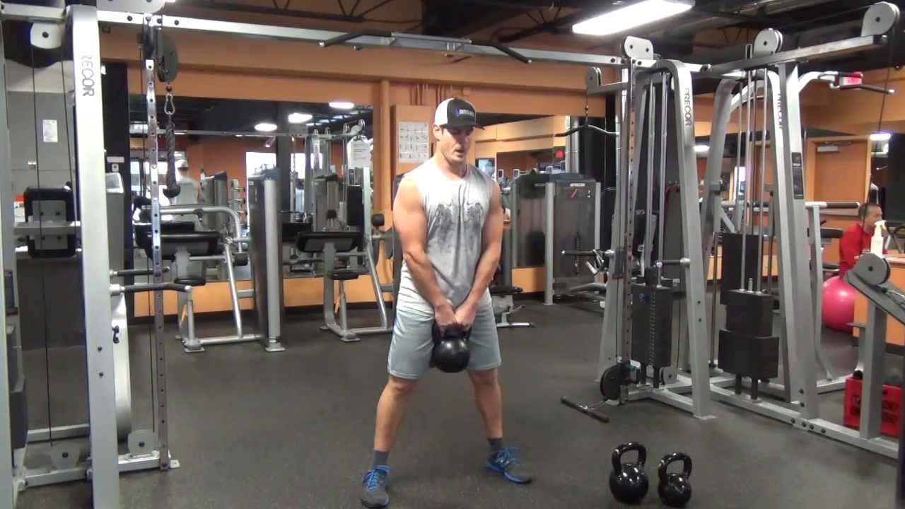 Finisher Workout: KB Swings and Goblet Squat Ladder - YouTube