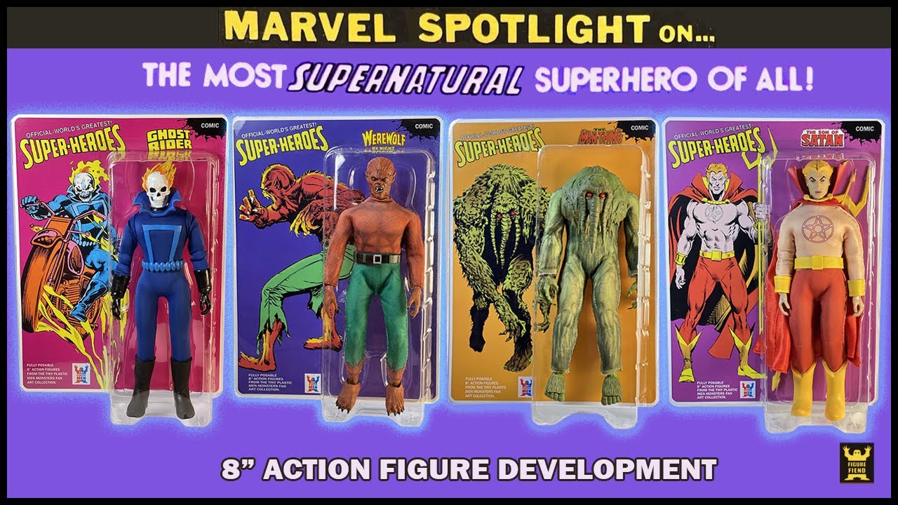 Marvel Supernatural Superhero Action Figure Development - YouTube