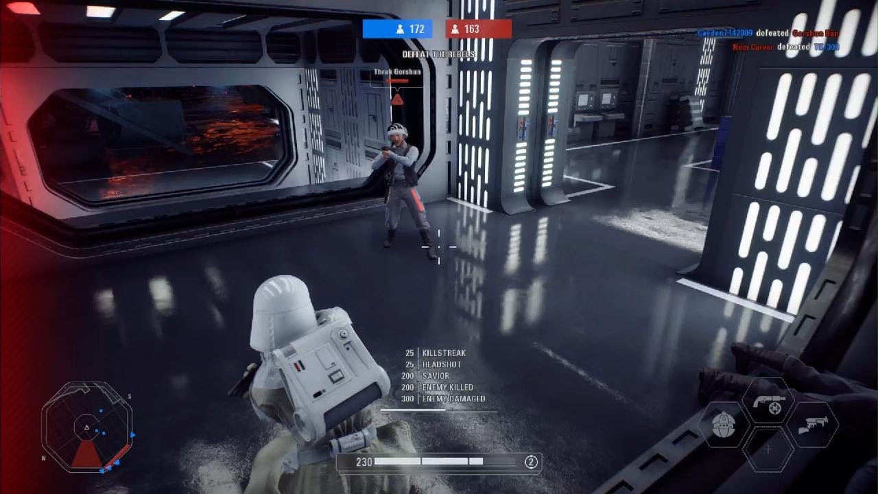 STAR WARS Battlefront II Assault Trooper Gameplay - YouTube
