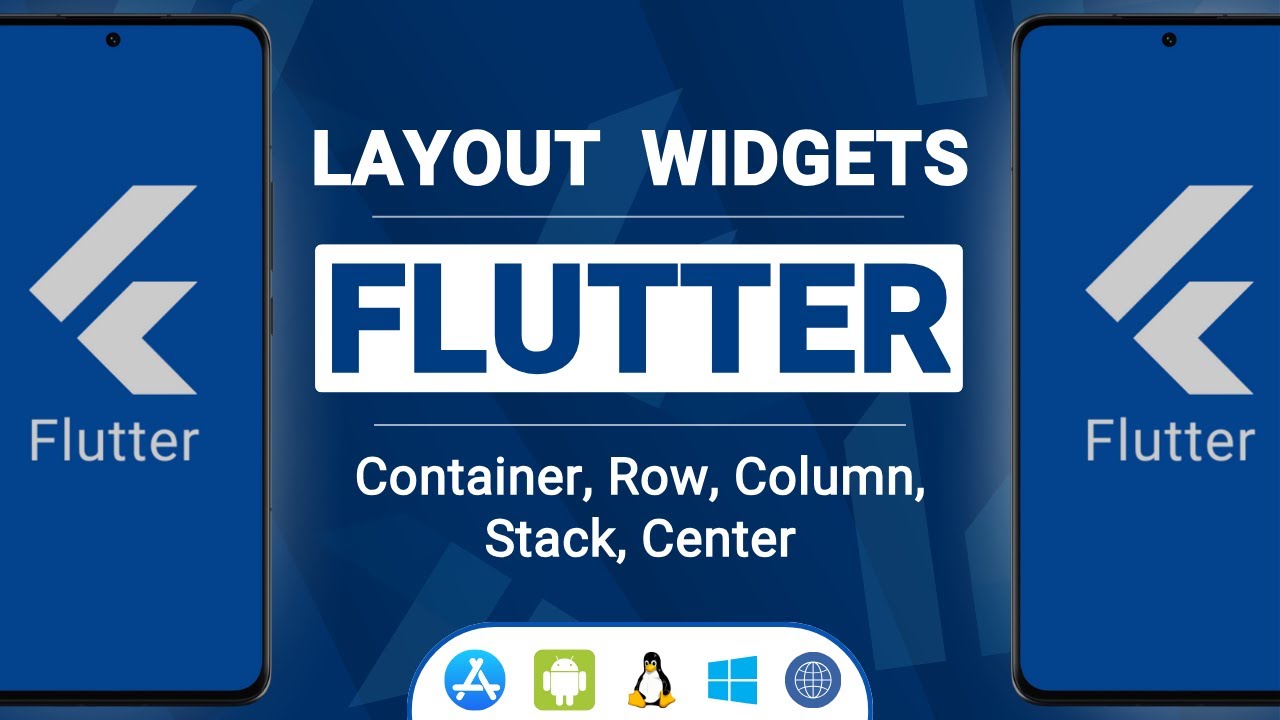 Layout Widgets In Flutter Container Row Column Stack Center 0952