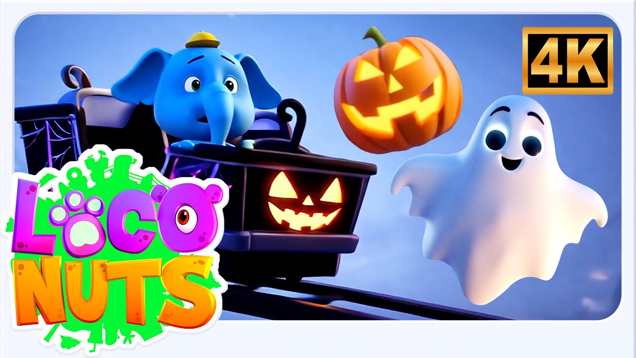 Hide and Run Halloween Song | Spooky Sing-Along and Nursery Rhymes for ...