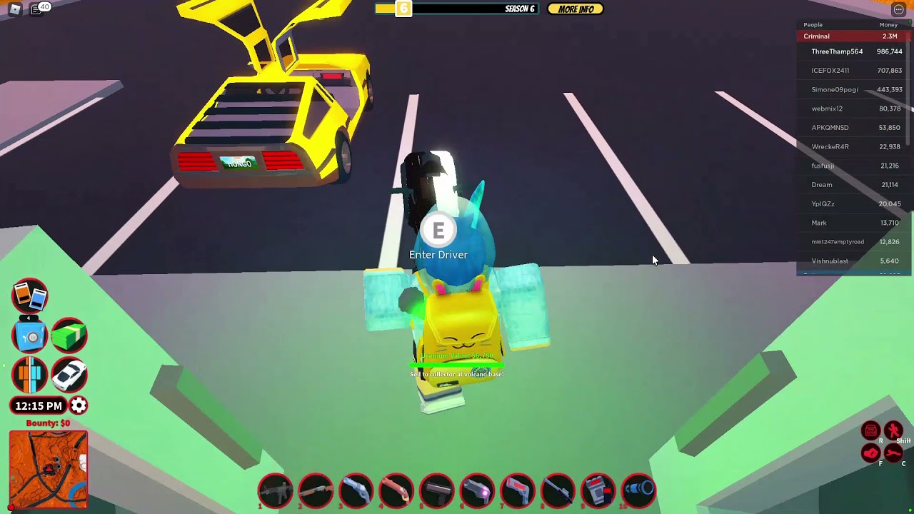 Getting 1 million cash in Jailbreak - YouTube