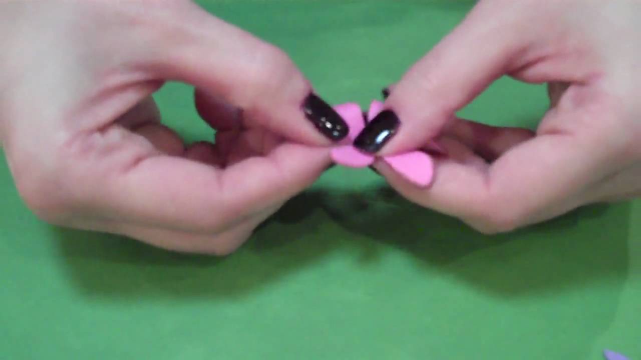 Paper Flower Curling - YouTube