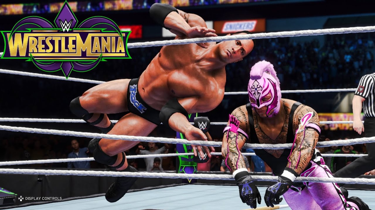 Rey Mysterio Vs The Rock