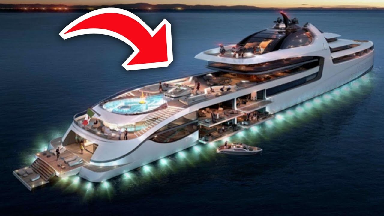 10 Ridiculously Expensive Boats Only The Richest Can Afford - YouTube