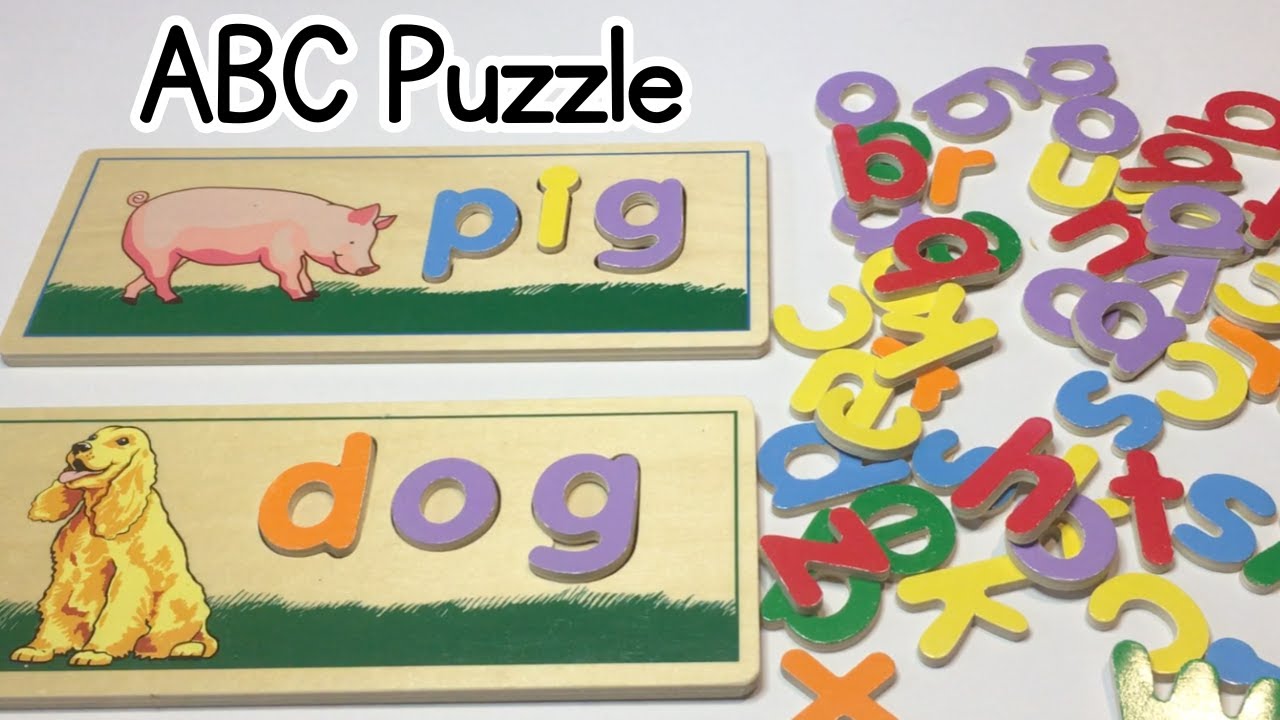 ABC Puzzle - Alphabet Puzzle - ABC song - Alphabet Educational Video ...
