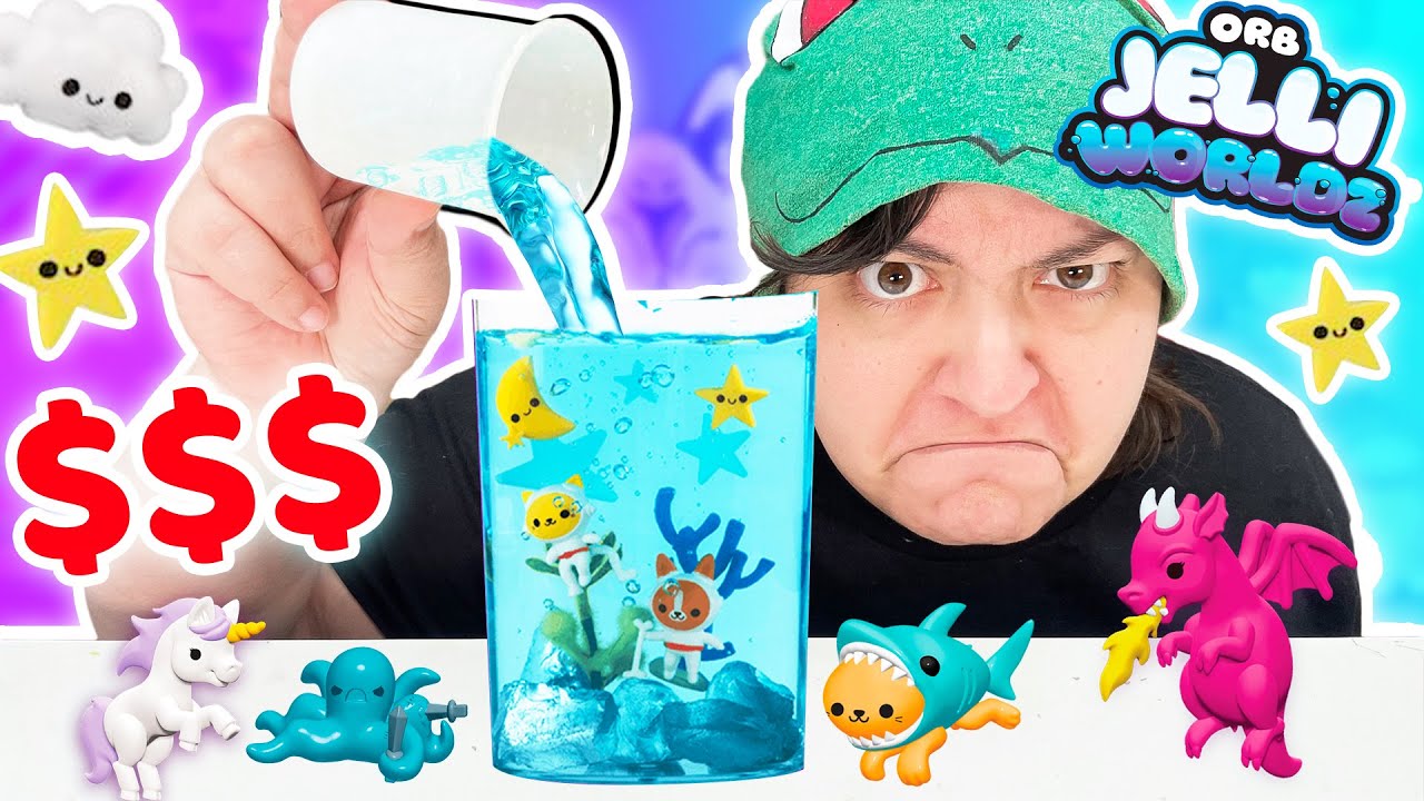 Expensive & SCAMMED?! Testing Jelli Worldz Knockoff So Glow DIY - YouTube