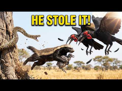 How 6 Birds Discovered the Honey Badger’s Hidden Weakness