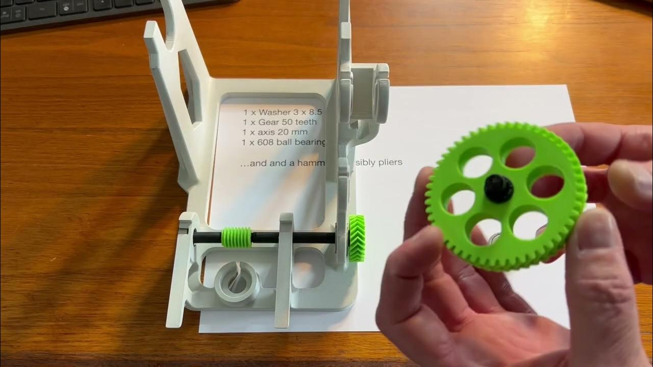 Bambu Lab P1/X1/X1C/X1CC Filament Spool Winder if you use AMS Assembly ...