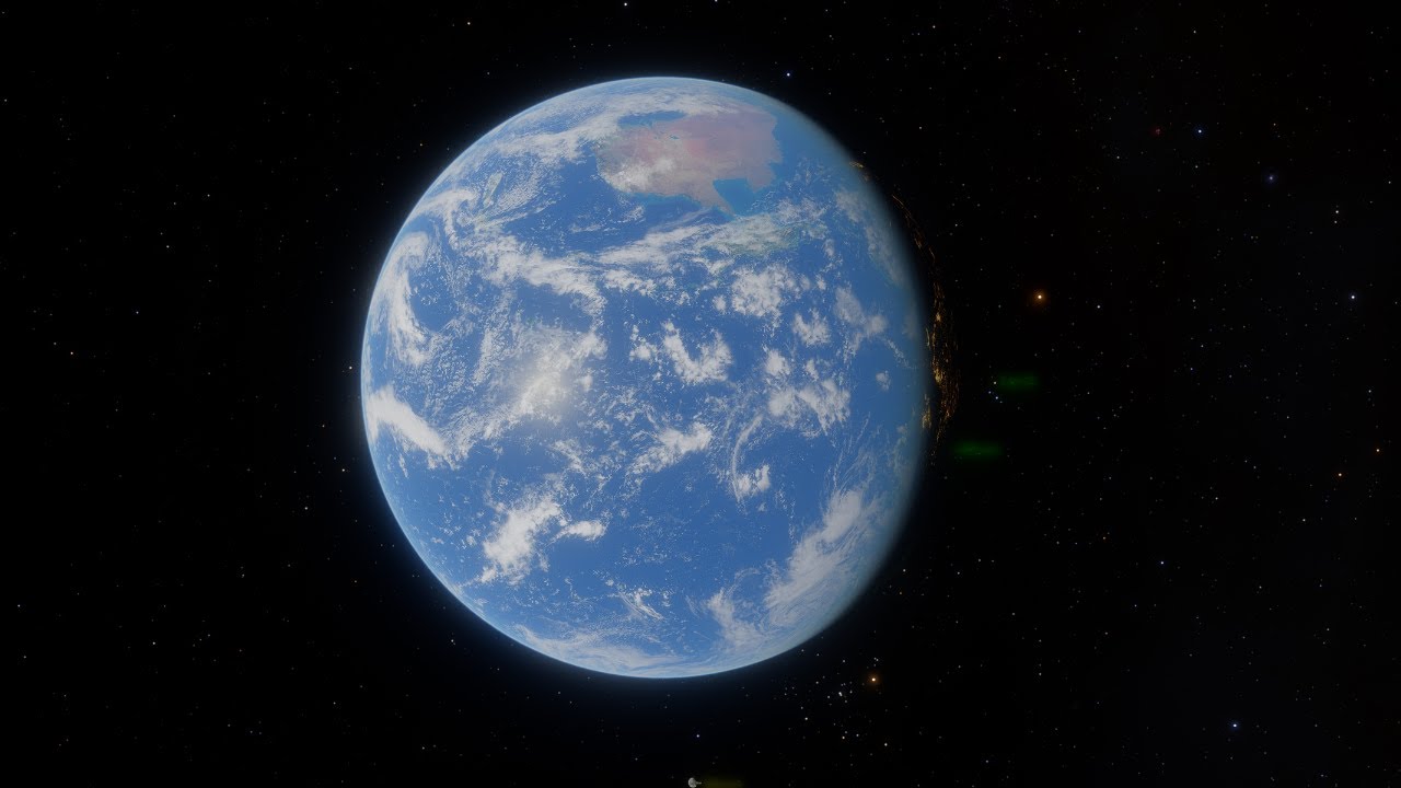 Journey From Leda to Earth in Space Engine - YouTube