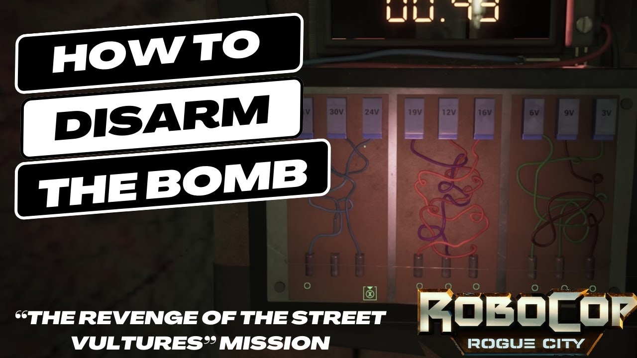 RoboCop: Rogue City - How to Disarm the Bomb in "The Revenge of the ...