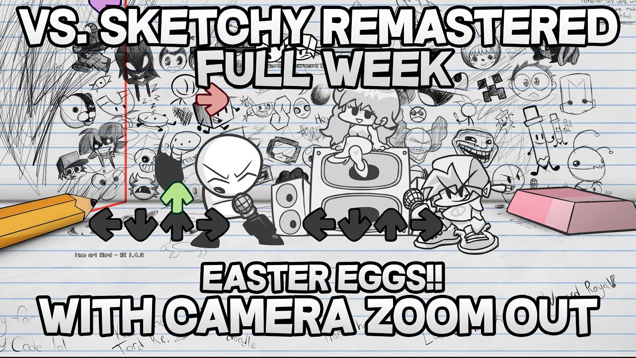 There Easter Eggs?! | Vs. Sketchy Remastered FULL WEEK With Camera Zoom ...
