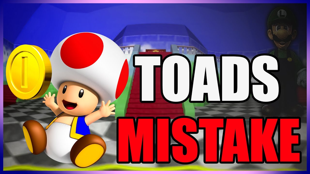 (sml 3D Animation) Toad's Mistake - YouTube