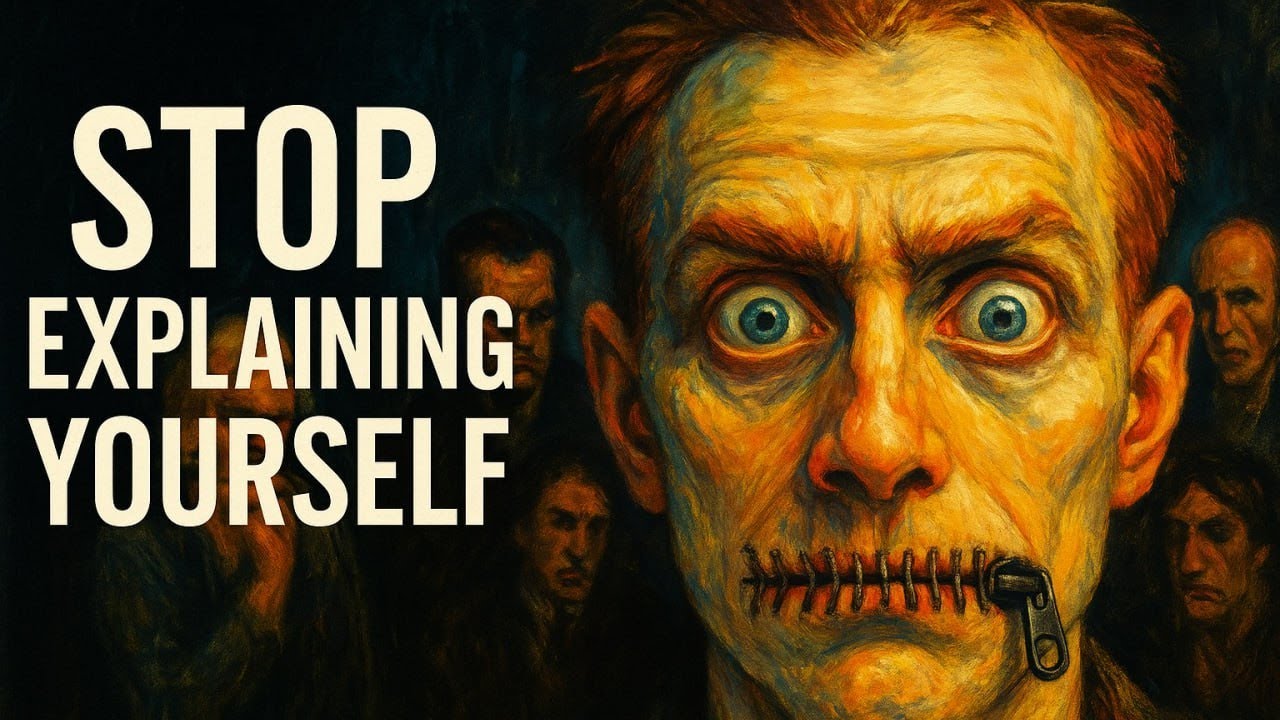 👉 When You Stop Explaining Yourself – The Hidden Power - YouTube