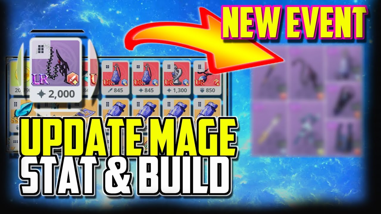 [UPDATE] Mage Build And NEW S3 EVENT - Black Clover M - YouTube