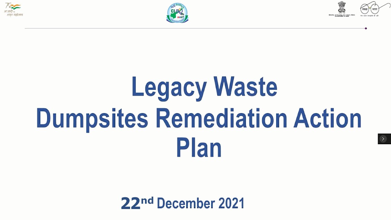 Training Session on Legacy Waste Action Plan - YouTube