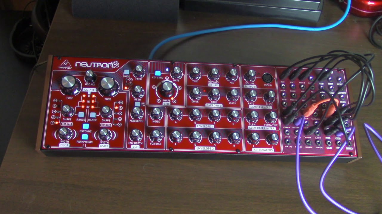 10 Minutes of Self Generative Music by the Behringer Neutron - YouTube