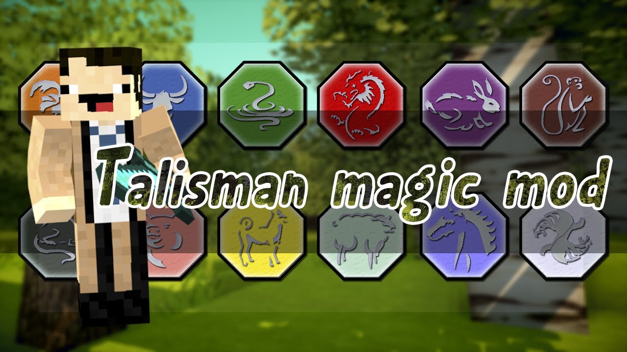 Minecraft Mods - Talisman Magico = Jackie Chan - YouTube