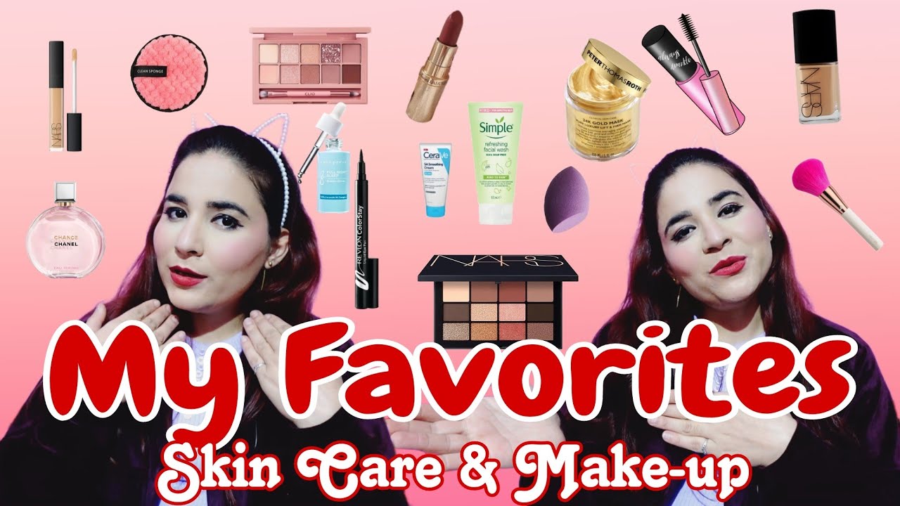 My favorites Skin care & Make-up| Get ready with me with my favorite ...