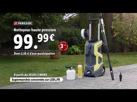 Lidl nettoyeur haute pression Parkside (5/03) Publicité 0:30