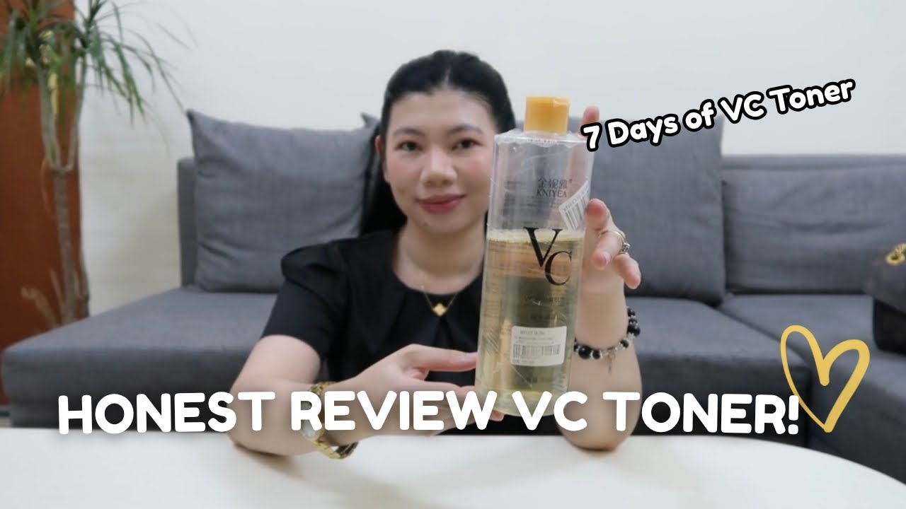 VC Toner Honest Review after 7 Days | How to use your VC Toner | Part 2 ...