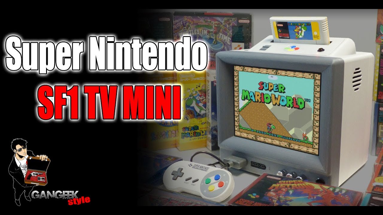 Super Nintendo SF1 TV Mini. - YouTube