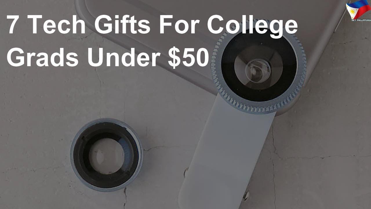 7 Tech Gifts For College Grads Under $50 - YouTube