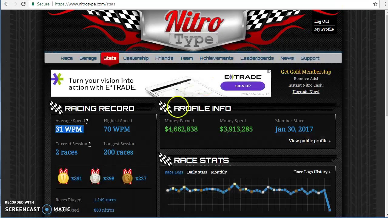 How to win every race on Nitro Type! Not Clickbait! - YouTube