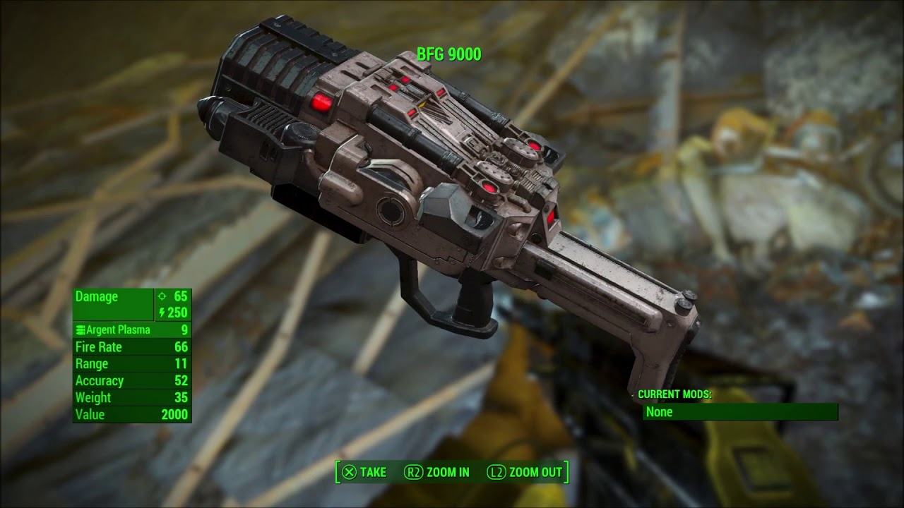 Fallout 4 From Hell Quest - Doom BFG - Creation Club - YouTube