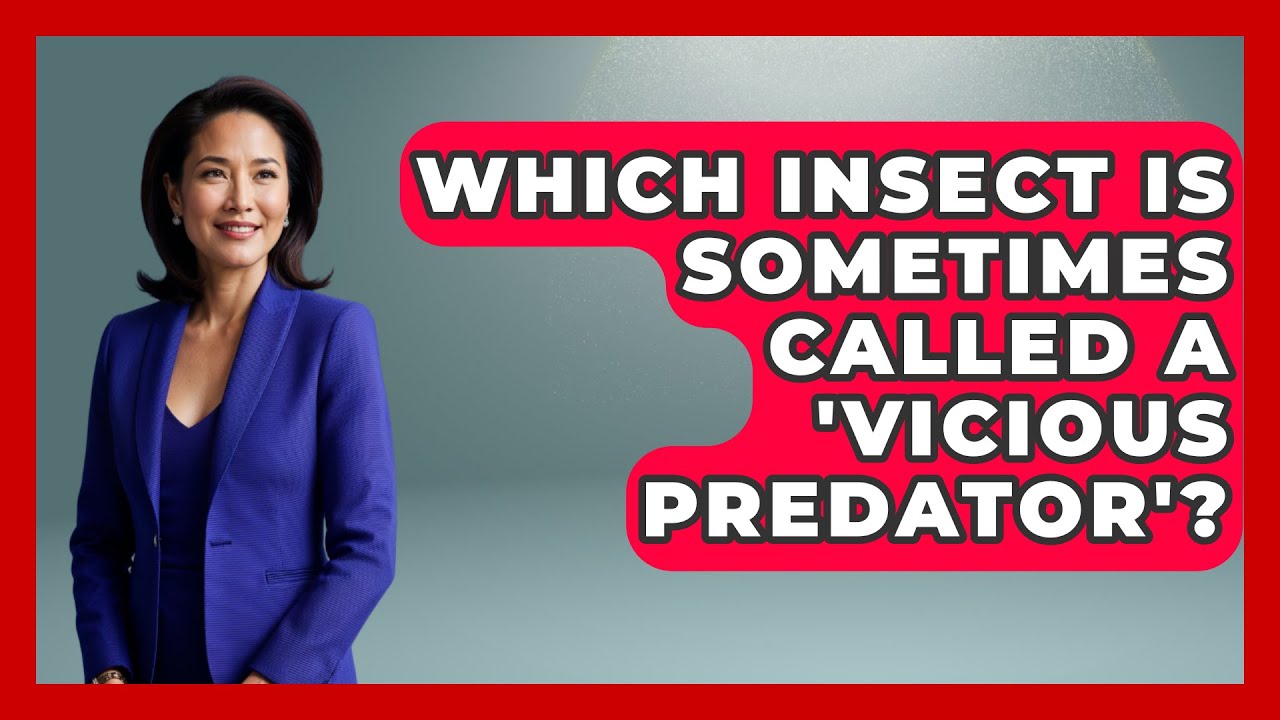 Which Insect Is Sometimes Called a 'Vicious Predator'? | Reptilian ...