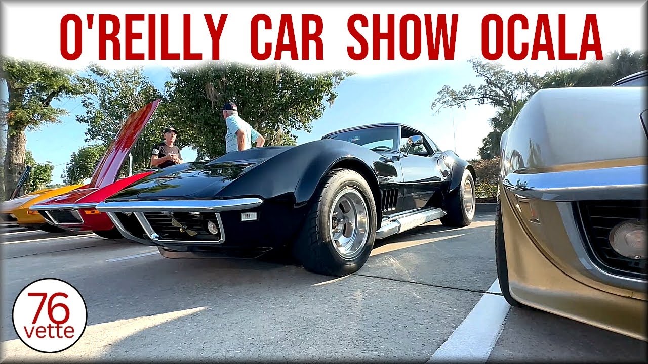 Corvette C3s at O'Reilly CAR SHOW - YouTube