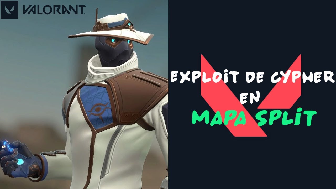 Valorant Cypher exploit mapa Split - YouTube
