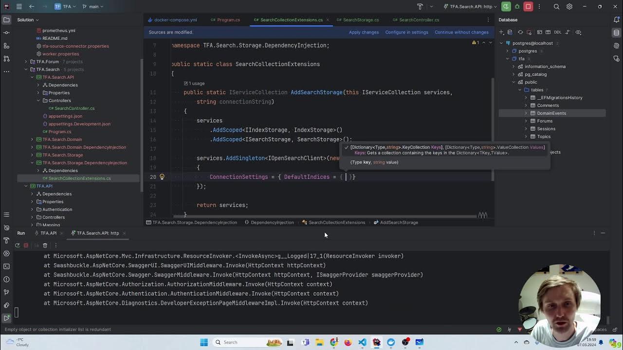 12-факторное приложение на dotnet: Kafka Consumers, ElasticSearch - YouTube