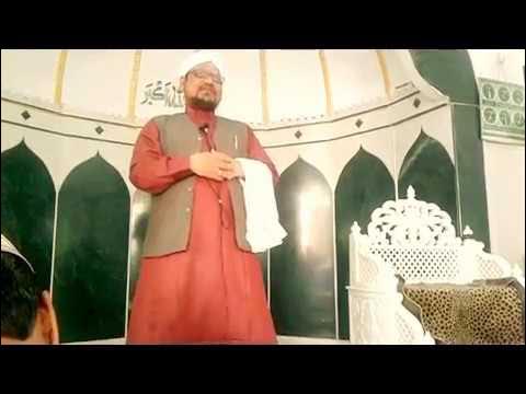 Nabi"Ye Ye"Nahi Jaante.?Meraj Rabbani..X.. Mufti Naiyer Azam Ashrafi Hyderabad - YouTube