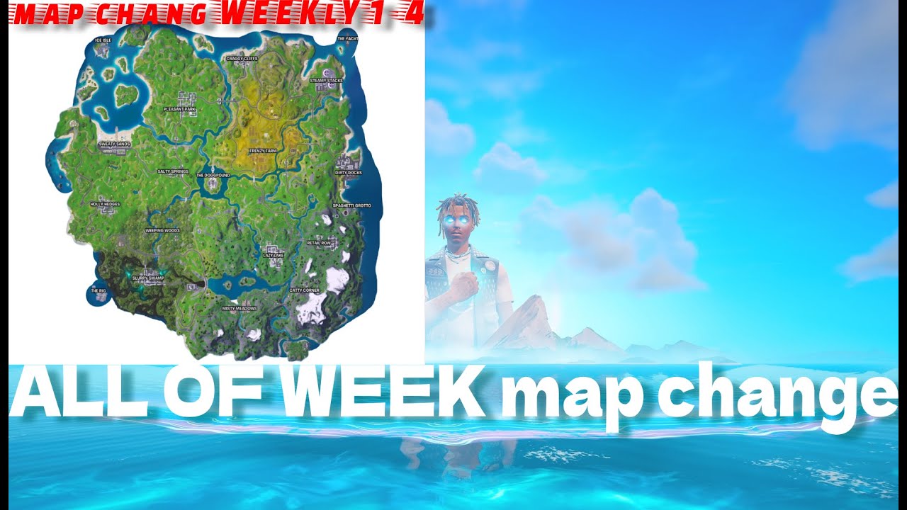 Fortnite weekly map change in chapter 2 Remix... - YouTube