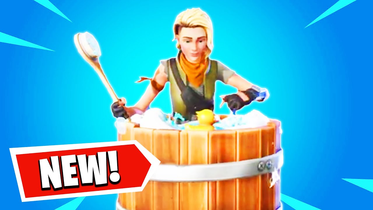 NEW It's A Wash Emote in Fortnite! - YouTube