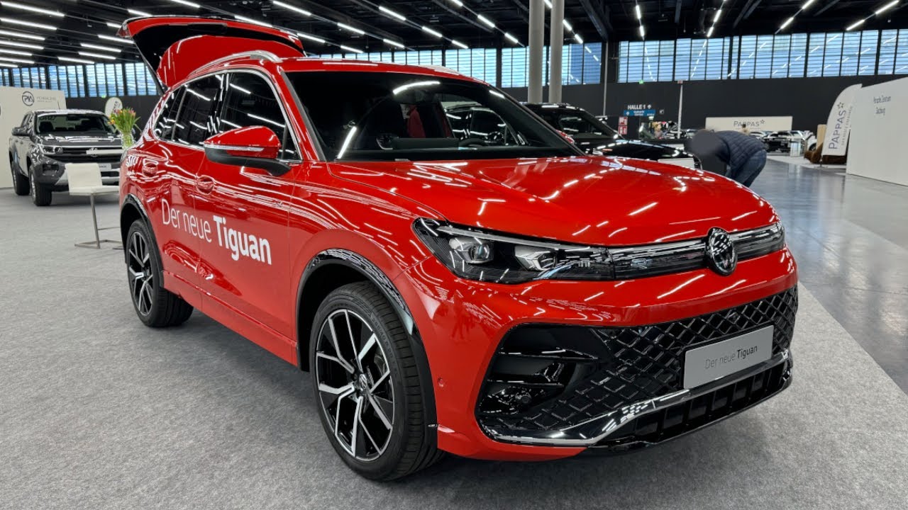 2024 Volkswagen Tiguan R-Line Walk Walkaround Review | 4K HDR Dolby ...