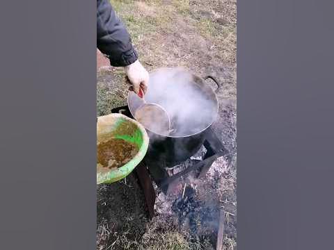 Приманка в ловушку для роя пчёл. - YouTube
