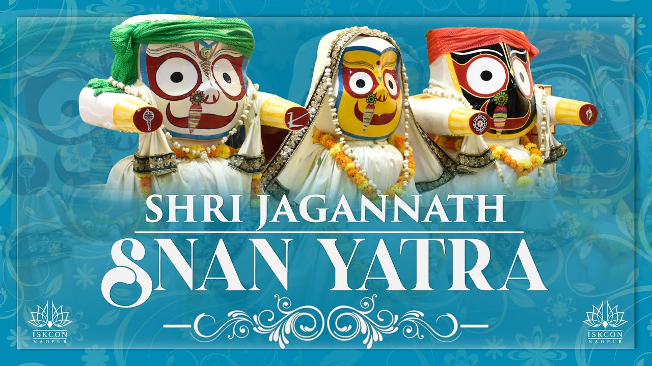 Sri Jagannath Snan Yatra 2023 | ISKCON Nagpur - YouTube