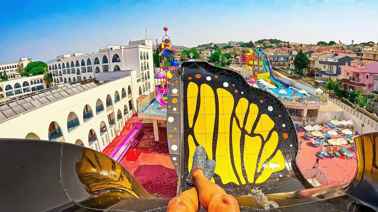 Magic Aqua World at Infinity By Yelken Resort Hotel - All Water Slides ...